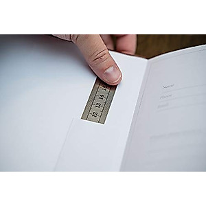 A5 bullet dotted journal dot grid notebook 180 pages 3 x page markers 120 GSM extra-thick paper stainless steel ruler page numbers pen holder in spine 4 dedicated index pages 8 perforated pages