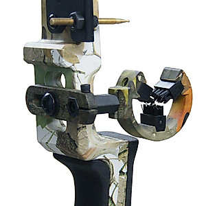 Alomejor Archery Compound Bow Archery Arrow Rest Round Replacement Brush Hunting Accessories(Camo)