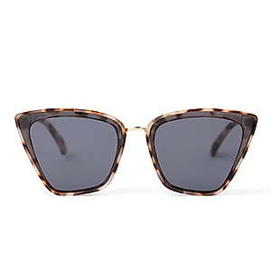 EVEE Polarized Trendy Fashion Cateye Sunglasses For Women with UV Protection Lens - (Vienna) (Tortoise)