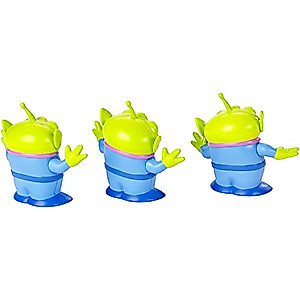 Mattel Disney Pixar Toy Story Space Aliens 3 Figures in True to Movie Scale, Posable Pizza Planet Prizes from Claw Machine, Great for Kids Ages 3 and Up