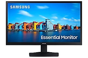 Samsung S33A Series 24-Inch FHD 1080p Computer Monitor, HDMI, VA Panel, Wideview Screen, Eye Saver & Game Mode (LS24A336NHNXZA), Black (Renewed)
