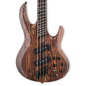 ESP LB1004SEMSRNS-KIT-2 B Series B-1004SE Multi-Scale 4-String Electric Bass Guitar, Natural Satin
