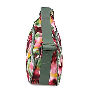 LeSportsac Classic Hobo Crossbody Handbag in Chasing Flowers