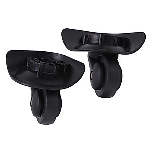 Samsonite Wheels Replacement, 2Pcs A53 Trolley Case Luggage Wheel Universal Travel Suitcase Caster Wheels Bearing Swivel Wheel