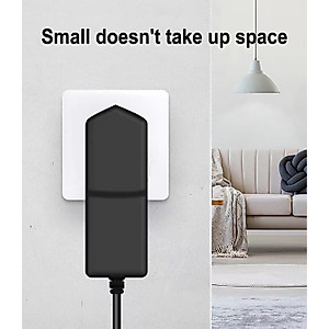 6V Power Supply DC Adapter for 2.5 to 23 Gallon Automatic Bins Compatible with iTouchless Smart Stainless Steel Bins 13 Gallon Trash Can Power Cord Replacement