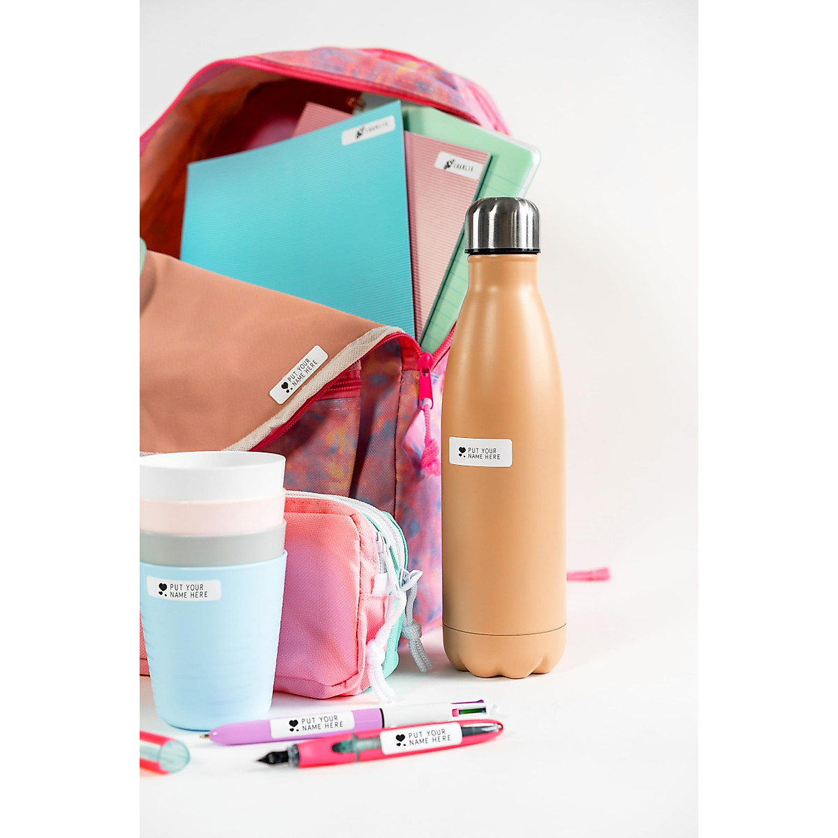 Mine Stamp Clothing Marker, Suitable for Books & Accessories, Personalize Garment, Childrens School Uniform/Clothes/Clothing Labels for Kids/Children, no Need to sew, for School Wear.