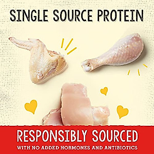 Stella & Chewy’s Freeze Dried Raw Cage-Free Chicken Meal Mixers – Lil’ SuperBlends Dog Food Topper for Small Breeds – Grain Free, Protein Rich Recipe – 8 oz Bag