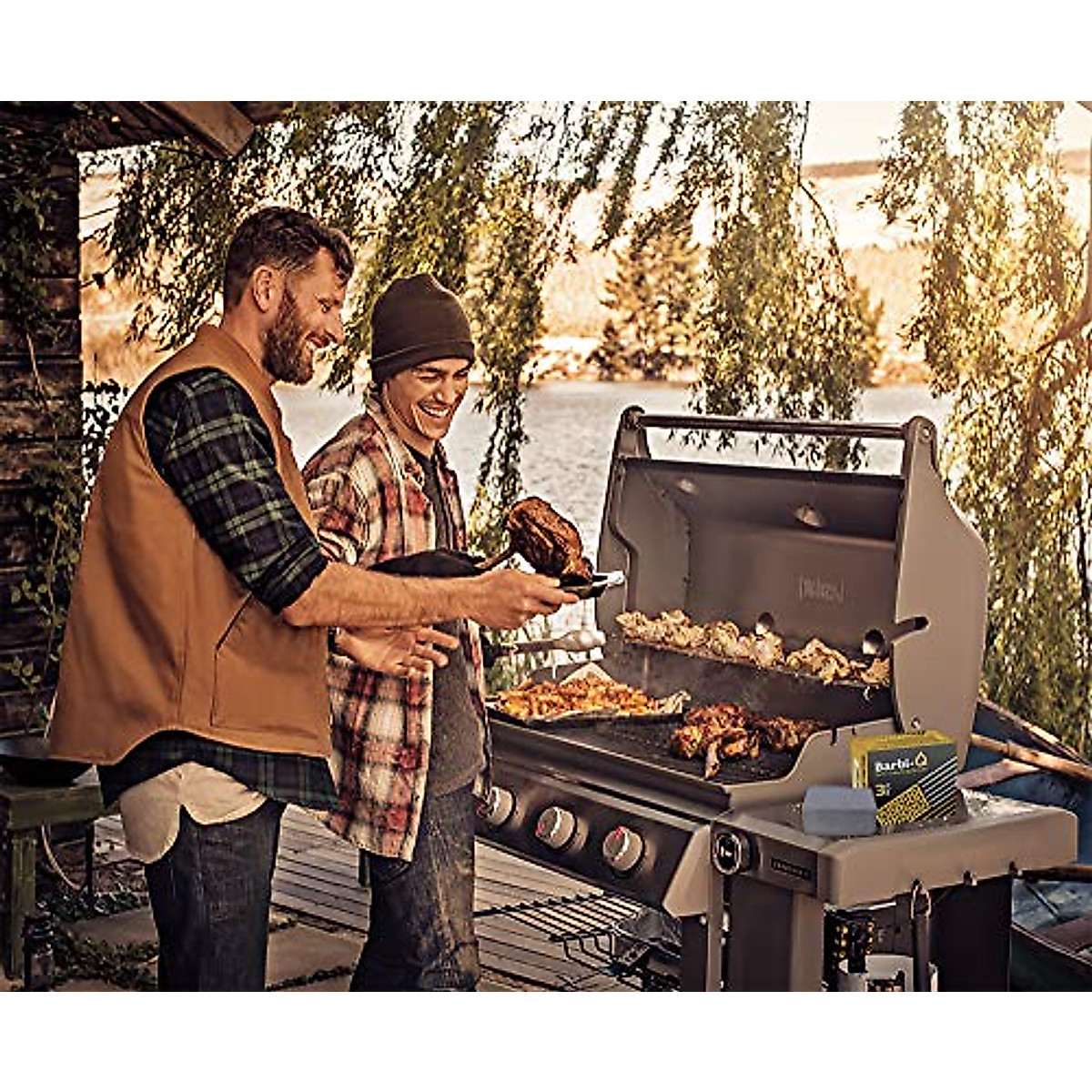 Barbi-Q Grill Cleaning Bricks - Grill Stone | Griddle Cleaner Block - Stone Brick Cleaner for BBQ | Grills | Racks | Flat Top Grill | Pool | Toilet Cleaner - (Pack of 3)