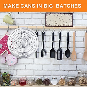 Rtteri 4 Pieces Canning Rack 11 Inch Stainless Steel Pressure Canner Rack Pressure Cooker Accessories for Steamer Replacement Supplies