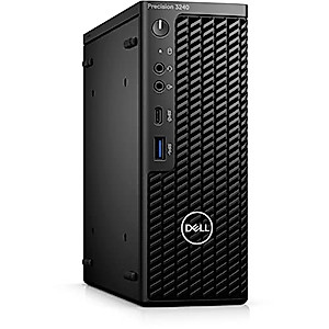 Dell Precision 3240 Workstation Desktop | Core i9-10900 - 1TB SSD Hard Drive - 32GB RAM - Nvidia Quadro P1000 | 10 cores @ 5.2 GHz - 4GB GDDR5 Win 10 Pro Black