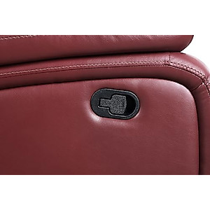 Coaster Camila Motion Sofa, Red