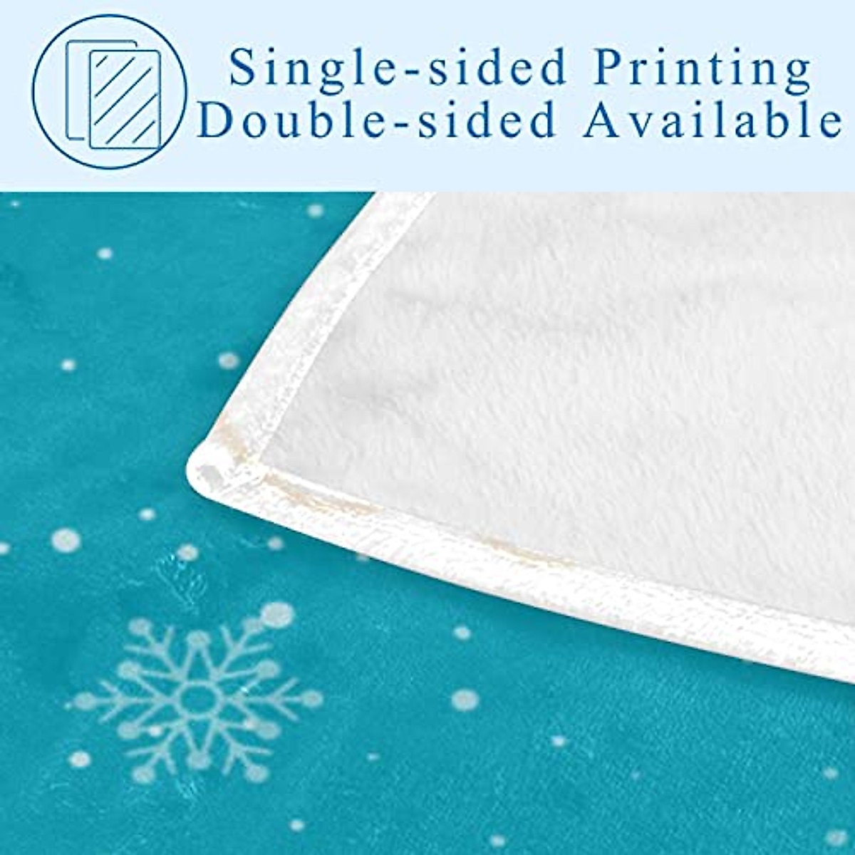 Winter Scarf Llama Prints Soft Warm Cozy Blanket Throw for Bed Couch Sofa Picnic Camping Beach, 150×100cm