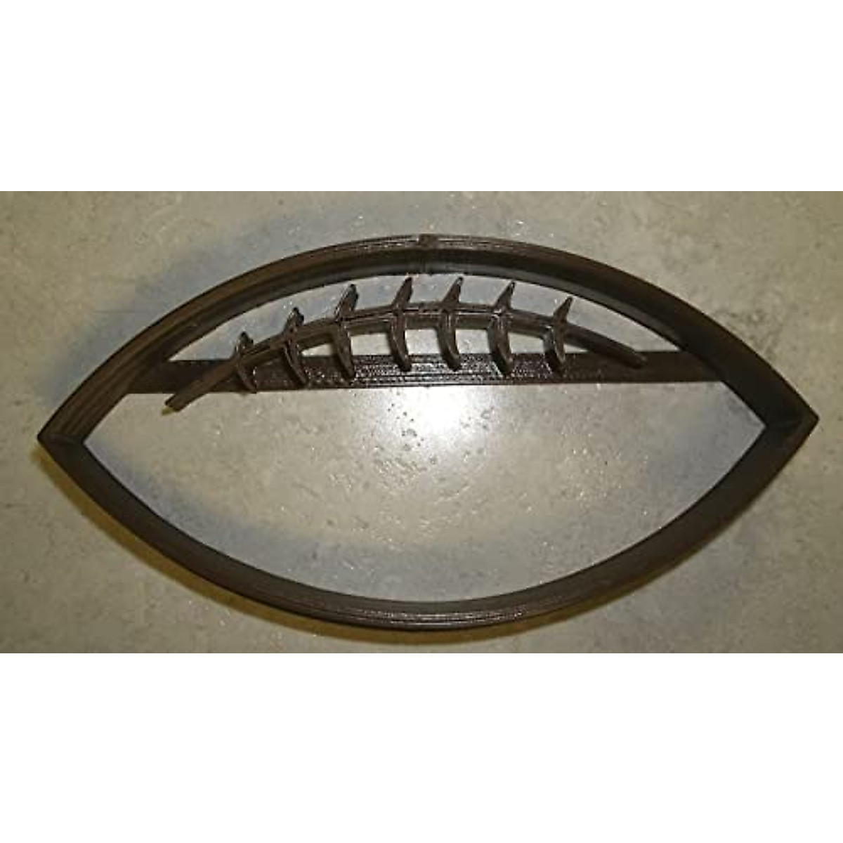 FOOTBALL AND HELMET TEAM SPORT ATHLETICS GAME DAY SET OF 2 COOKIE CUTTERS MADE IN USA PR1540