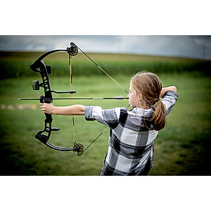 BARNETT Vortex Lite Youth Compound Bow, 18-29lb Draw Weight, Mossy Oak Break-Up Country Camo