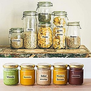 160 Pcs NIIMBOT D11 Label Maker Tape Clear Address Labels Name File Folder Waterproof Sticker Labels for Daycare, School, Travel, Baby Bottles, Clothes, Lunch Boxes and Cups, School Supplies