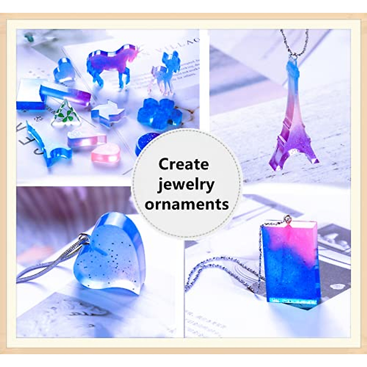 15 Bottles Slime Pigment, Mica Powder for Soap Making, Resin Color Pigment, Mica Powder for Candle Making, Epoxy Resin, Lip Gloss, Natural Powder Pigment for Slime