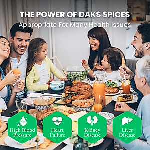 DAK's Spices Kaboom Mouth Watering Seasoning Blend | 100% Salt & Sugar Free | Premium & Healthy Seasoning | MSG Free, Preservative Free, Potassium Chloride Free | Low Carb & Keto Friendly | Perfect for Clean Eating & Adding Flavor to Recipes | 1.5 oz