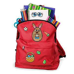 JOYIN 24 PCS Easter Mix and Match Make a Face Animal Stickers with Easter Egg Themed Pig, Bunny, Chicken, Cow, Sheep, Duck Party Favor Supplies, Art and Craft