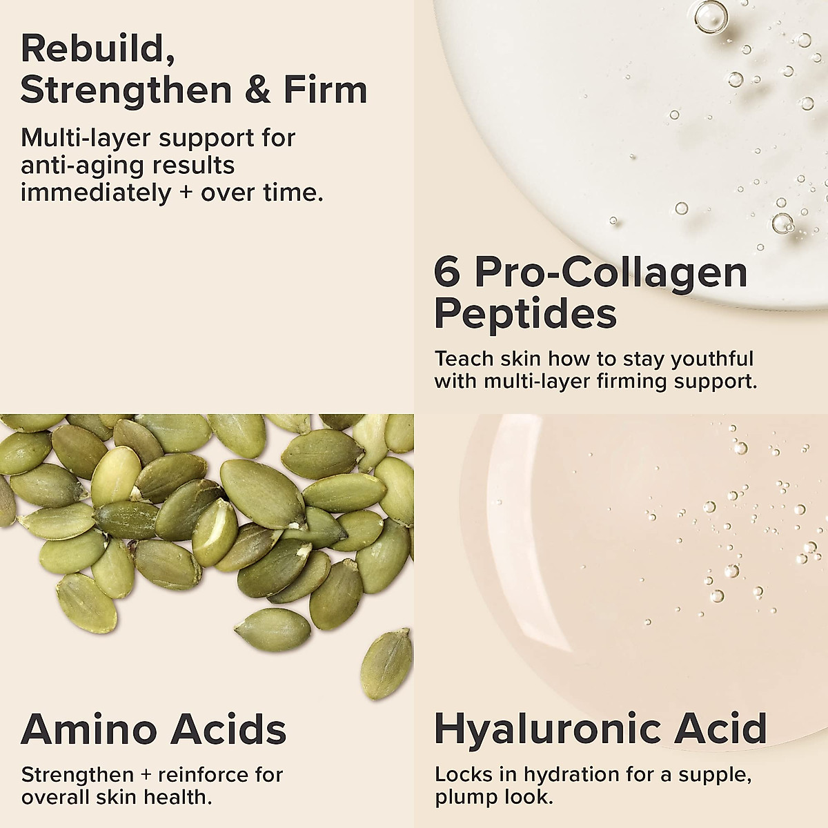 Paula’s Choice Pro-Collagen Multi-Peptide Booster Serum for Wrinkles, Supports Collagen Production with Plumping Hyaluronic Acid & Amino Acids, Fragrance-Free & Paraben-Free, 0.67 Ounces