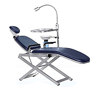 OUBO Portable Foldable Dental Chair Doctor's Stool LED with Lamp with Nylon Bags with Multitools Set (PC2750 PC2740 and PC2720)