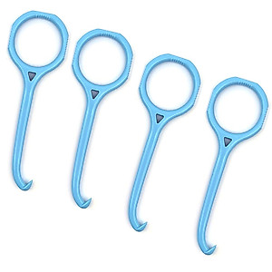 4 Pcs Remover Tool Clear Aligner Removal Tool for Invisible Removable Braces (Clear)