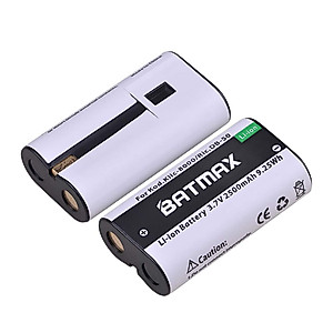Batmax 2Pcs 2500mAh KLIC-8000 KLIC8000 DB50 Battery + Charger Kits for Kodak Easyshare Zx1 ZxD Z612 Z712 Z812 Z1085 Z1015 Z1012 Z1485 Z8612 is
