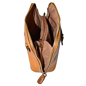 Pratesi cross-body Bag Volterra - B467 Bruce (Coffee)
