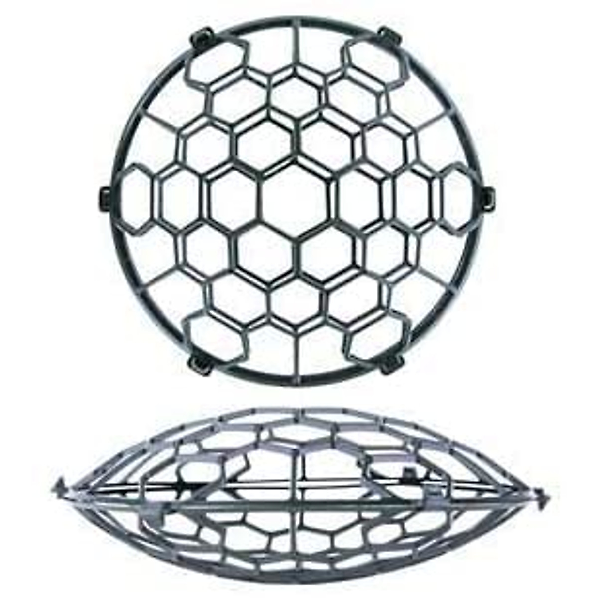 Floral Cage Arranger for Flowers l Bouquet Floral Cage l Pillow Floral Cage for Centerpieces and Vases l Sell in Set of 2 (8", Pillow) (335-72-07)