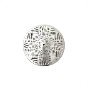 Low Volume 8" Splash Cymbal, 8 inches Practice Splash Cymbal, Quiet Splash Cymbal (8‘’, Silver)
