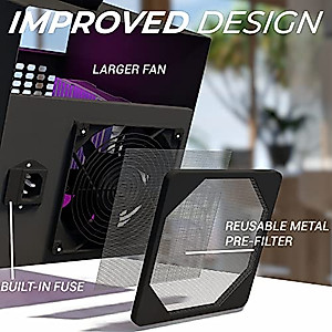 Mammoth 10,000mg Ozone Generator, Ozone Machine Odor Removal - Air Purifier for Odors in Home, Car, and Large Rooms (10,000mg)