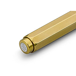 Kaweco BRBP-BR Ballpoint Pen, Oil-based, Brass, Sports