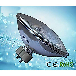 BORYLI White Par64 Halogen Stage Lamp PAR64 110V 1000W with Mesh Matte Effect