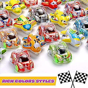 Buauty 50 Pcs Toy Cars Mini Pull Back Cars, Party Favors for Kids, Small Racing Car Carnival Prizes Classroom Rewards, Pinata Stocking Goodie Bag Stuffers Birthday Toys for Girls Boys Toddler