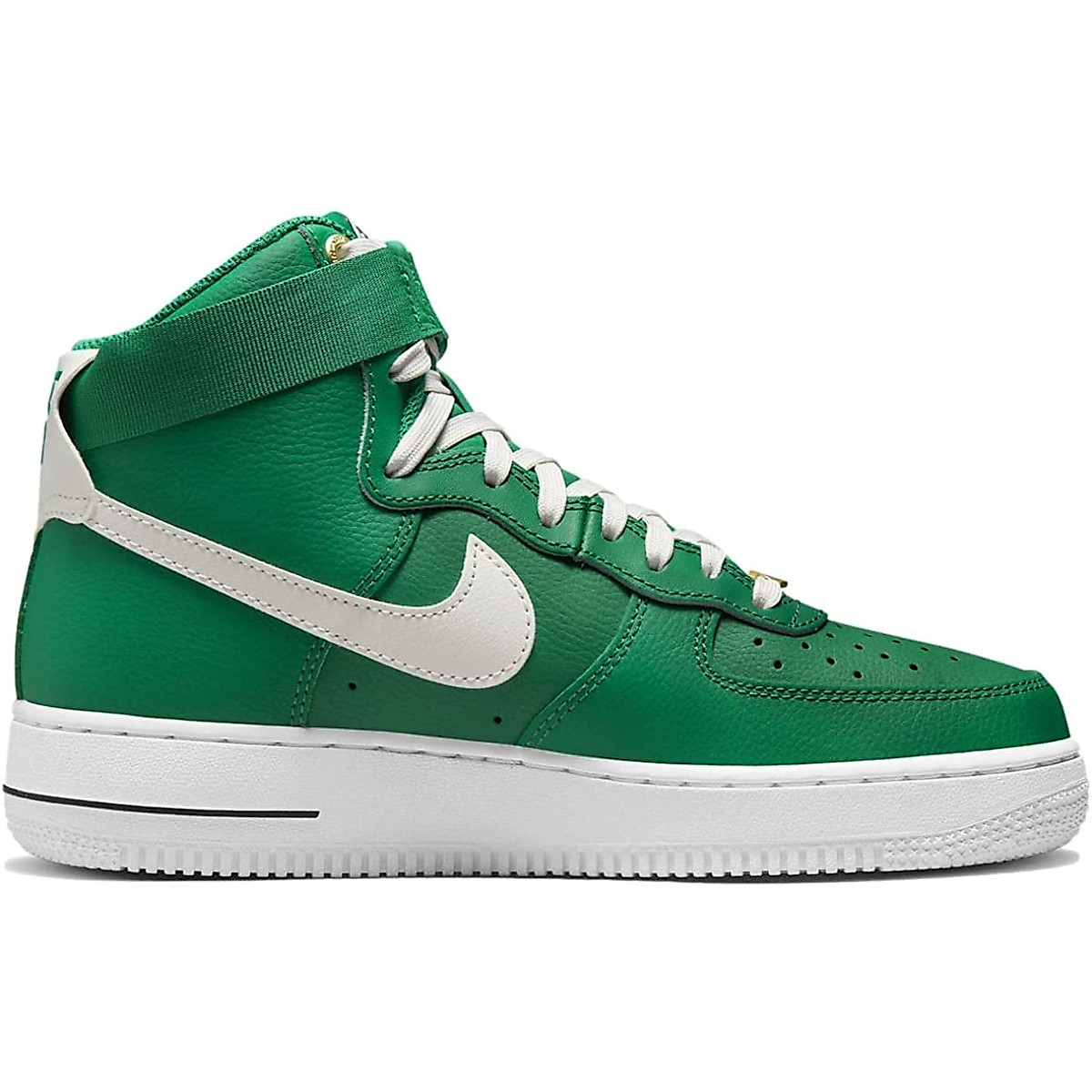 Nike Women's Air Force 1 '07 Mid Shoes, Malachite/Brown Basalt/Sail, 7