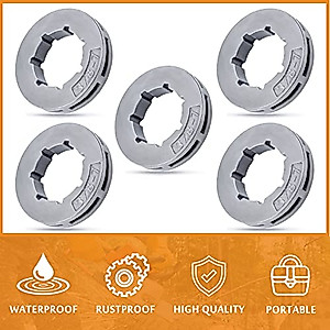 5Pcs Sprocket Rim 3/8" Pitch 7 Tooth 19mm For Stihl MS360 MS310 For Husqvarna 154 254 50 51 55 Chainsaw #18720 Replacement Parts
