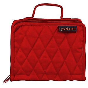 Yazzii Crafters Mini Organizer Tote Bag - Multipurpose Storage Organizer for Crafts, Cosmetics, & Jewelry