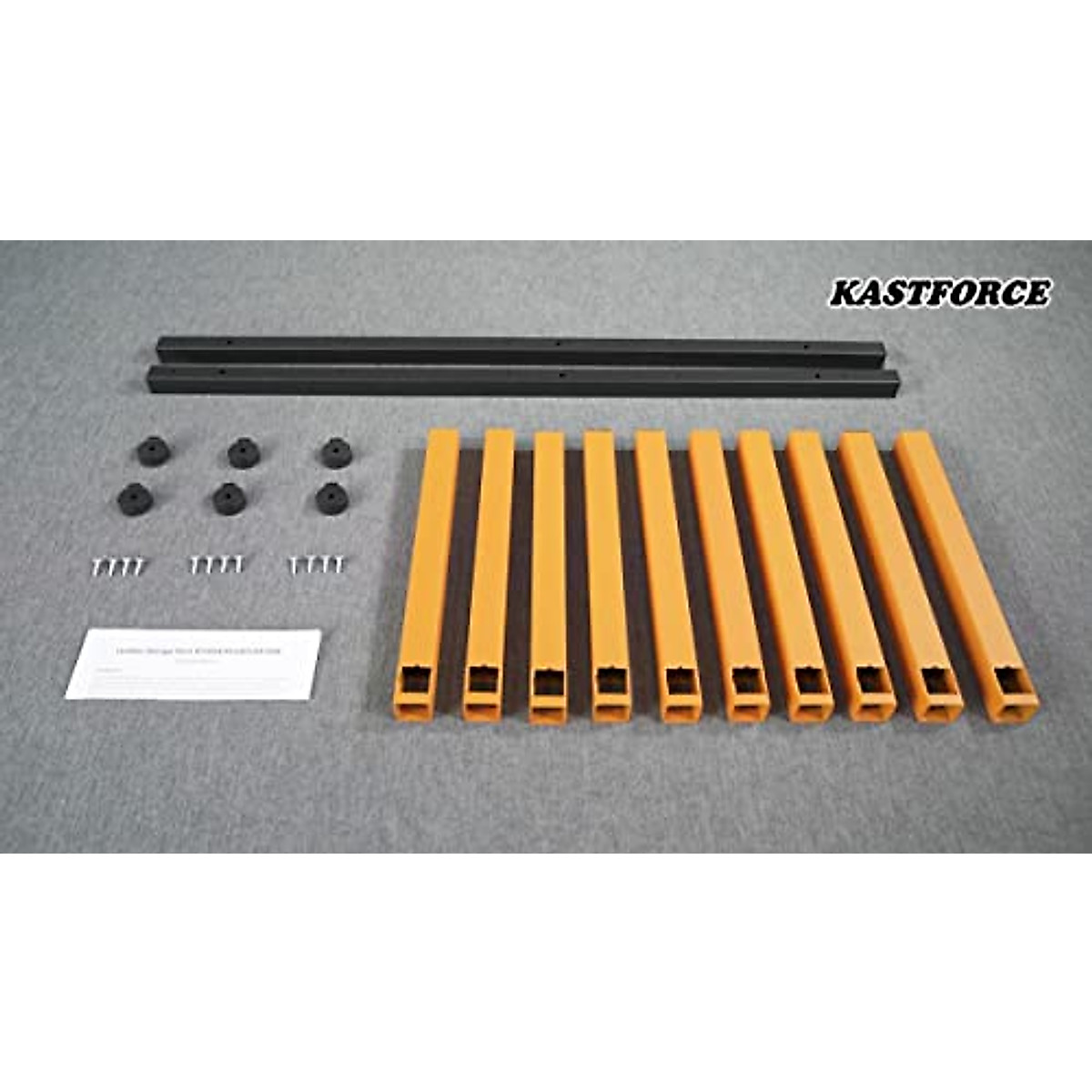 KASTFORCE KF1005 Lumber Storage Rack 5-Level System 110lbs (50kg) per Level Lumber Rack Wood Rack Workshop Rack with Durable Sheet Metal Screws