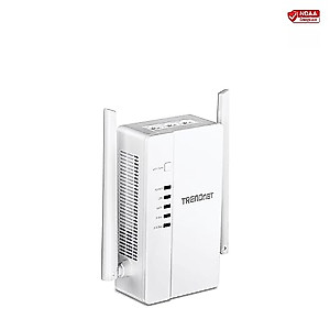 TRENDnet Wi-Fi Everywhere Powerline 1200 AV2 AC1200 Wireless Access Point, Expand Your Wireless Coverage, Built-in Concurrent Dual-Band, 3 x Gigabit Ports, MIMO, Beamforming, White, TPL-430AP