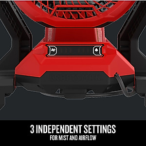 Craftsman V20 Cordless Personal Fan, Misting Fan, Settings for Mist and Airflow, Compact, Bare Tool Only (CMCE003B)