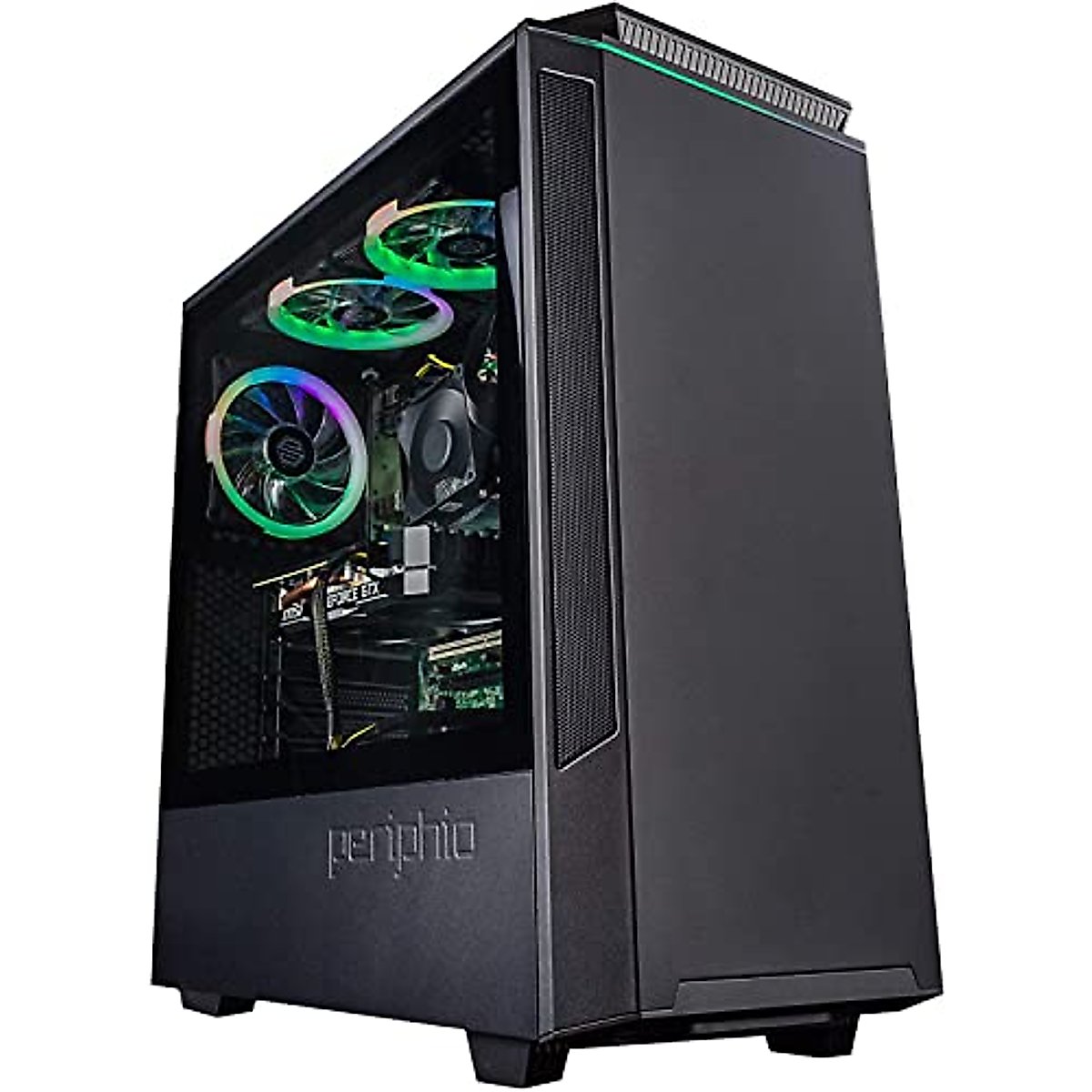 Periphio Ghoul Prebuilt Gaming PC - GeForce GT 1030 (2GB) GPU| Intel Core i5-6500 CPU (3.6GHz Turbo) | 1TB Solid State SSD | 16GB DDR4 RAM | Windows 10 Gaming Desktop Computer | WiFi + BT
