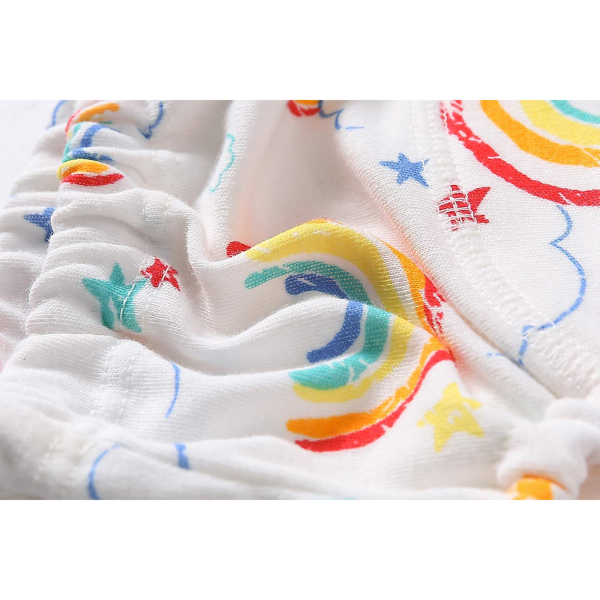 Skhls Baby Toddler Thick Absorbent Potty Training Pants Underwear (3T, 6pcs Girls')