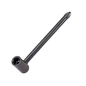 3 Size Guitar Truss Rod Wrench Guitar Neck Box Repair Adjustment Wrench with Cross Screwdriver 6.35mm 7mm 8mm(Black)