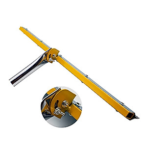 Stainless Steel Notched Squeegee Epoxy Cement Painting Coating Self Leveling Flooring Gear Rake Construction Hand Tools (5MM)