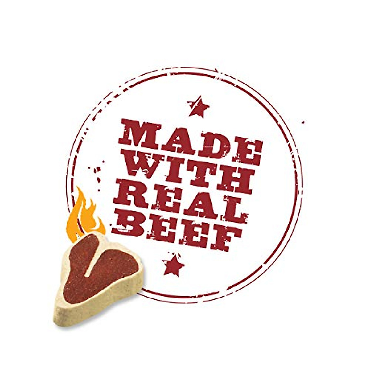 Purina ALPO Made in USA Facilities Dog Treats, TBonz Porterhouse Flavor - 45 oz. Pouch