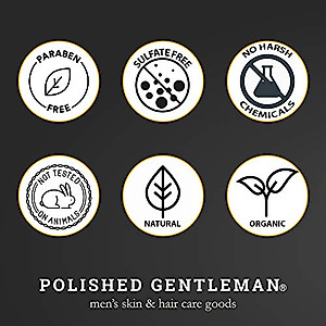 Beard Growth Oil for Men with Cedarwood and Tea Tree Oil - Easy Beard Dispenser and Pump for Mens Beard Care - Sulfate Free Beard Softener - Thickening Beard Exfoliator for Men (2oz)