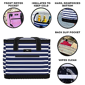 SCOUT The Stiff One - Large, Soft, Lightweight, Insulated Cooler with Hard Bottom, Beach, Family, Travel, Picnic Cooler