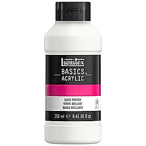 Liquitex BASICS Gloss Varnish, 250ml (8.4oz) Bottle
