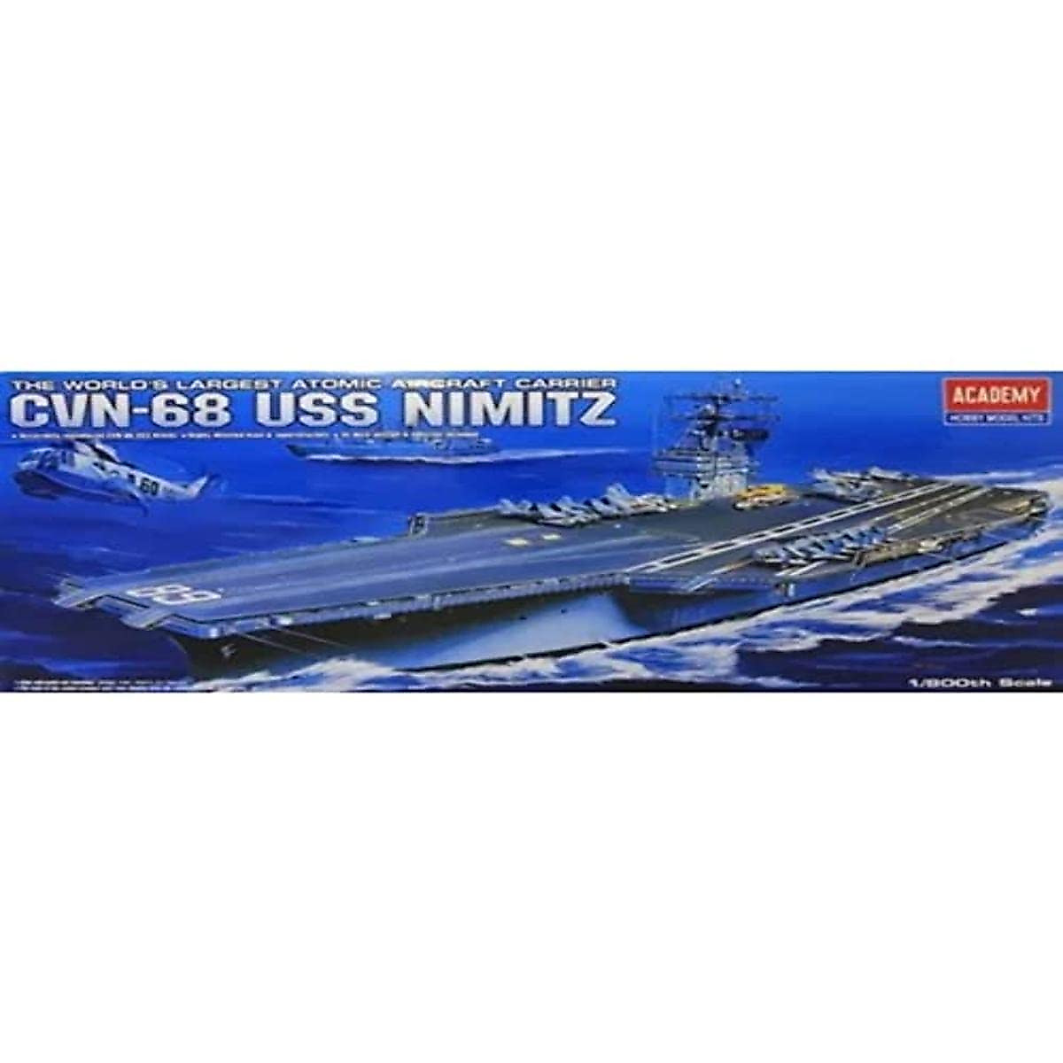Academy 1/800 AC14213 CVN – 68 USS Nimitz