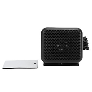 Radios External Speaker, 3W 8Ω Black ABS Two Way Universal CB External Speaker, for Audio Speakers with External Speakers, Car Radio, Small Speakers