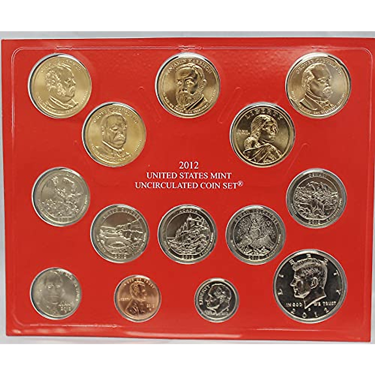 2012 United States Mint Uncirculated Coin Set (U12) in Original Government Packaging